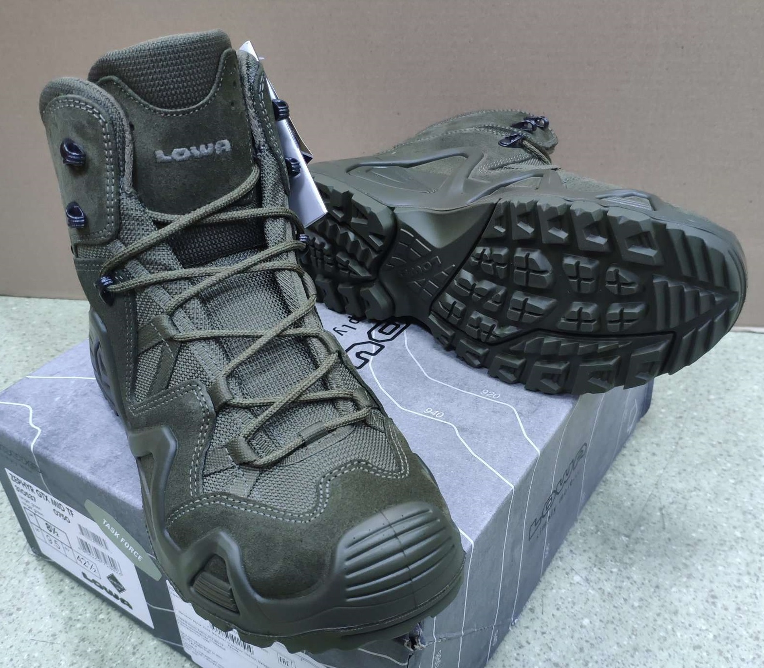Женские тактические ботинки Lowa ZEPHYR GTX MID TF WS Ranger Green ...