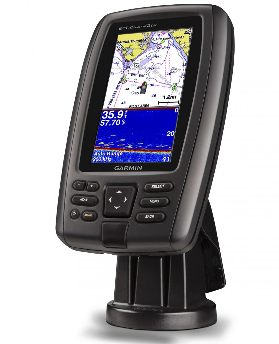Garmin echoMAP 42dv/cv купить картплоттер Garmin echoMAP 42dv/cv см ...