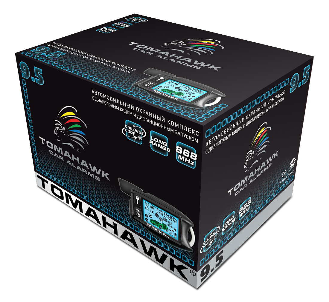 Tomahawk 9.5 купить автомобильную сигнализацию по низкой цене с ...